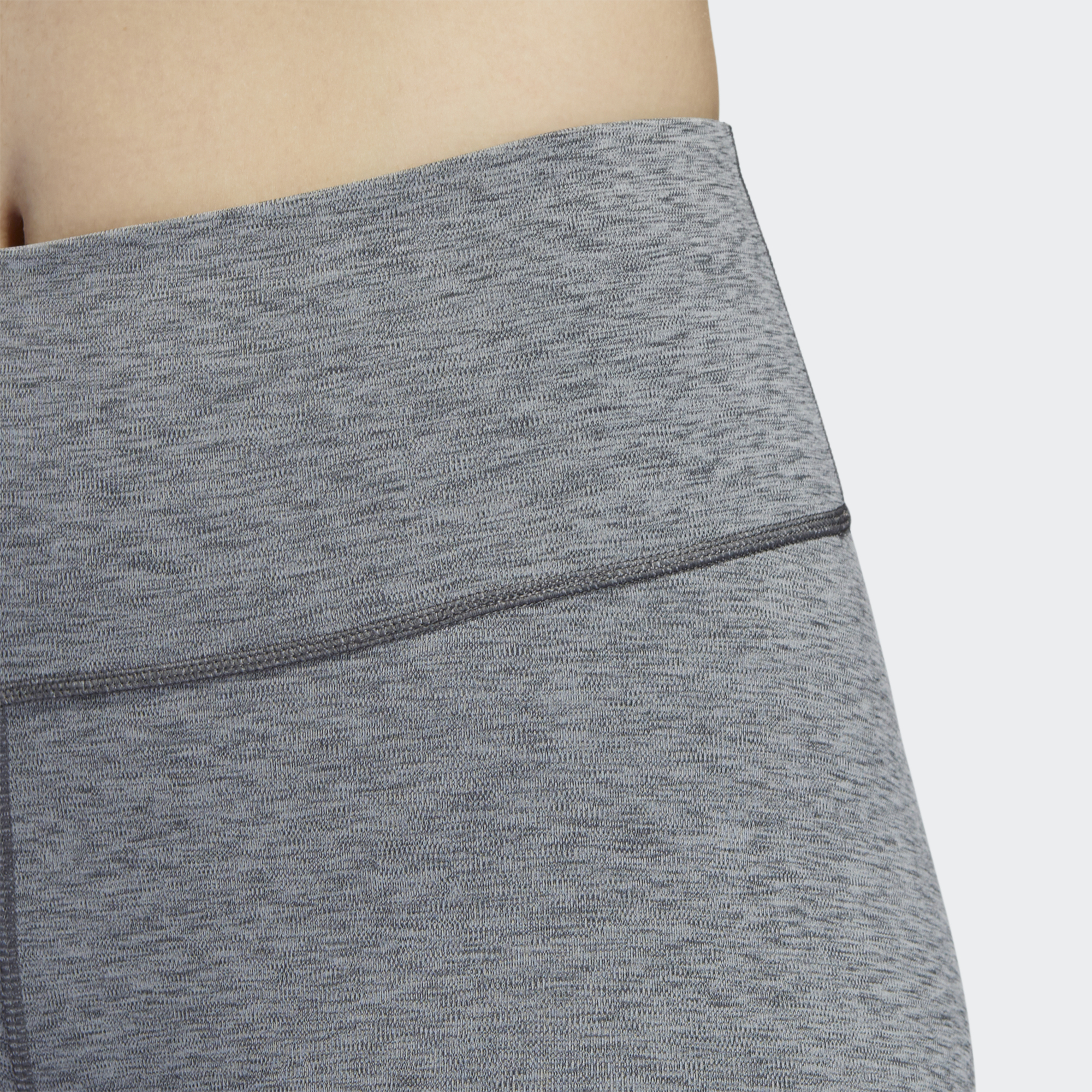 adidas TRAINING กางเกงเทรนนิงรัดรูปเจ็ดส่วน Optime ผู้หญิง สีเทา HD4439 ...