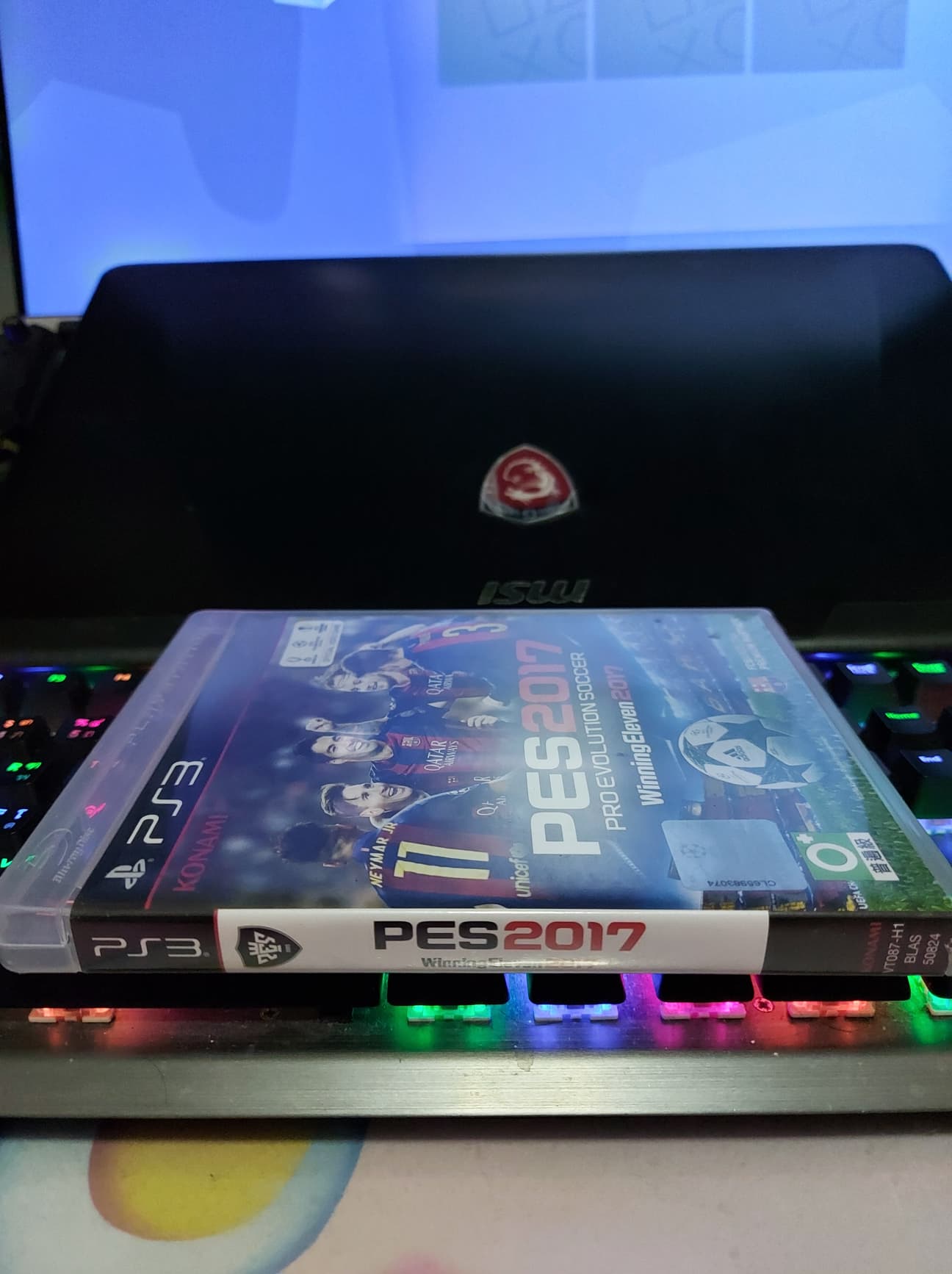แผ่นเกมส์ PS3 PES 2017 -PRO EVOLUTION SOCCER ZONE2 (ENG) 2 n d hand ...