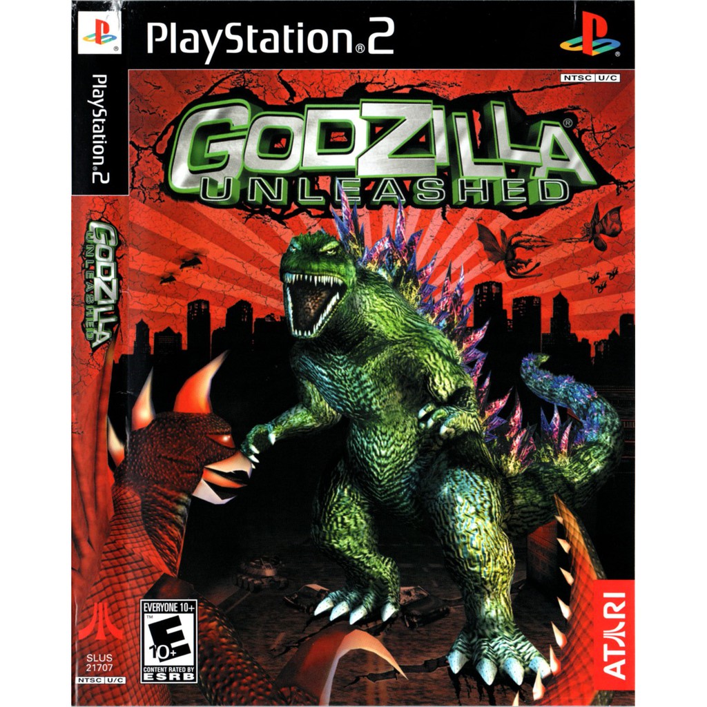 แผ่นเกมส์ Godzilla Unleashed PS2 Playstation 2 คุณภาพสูง ราคาถูก ...