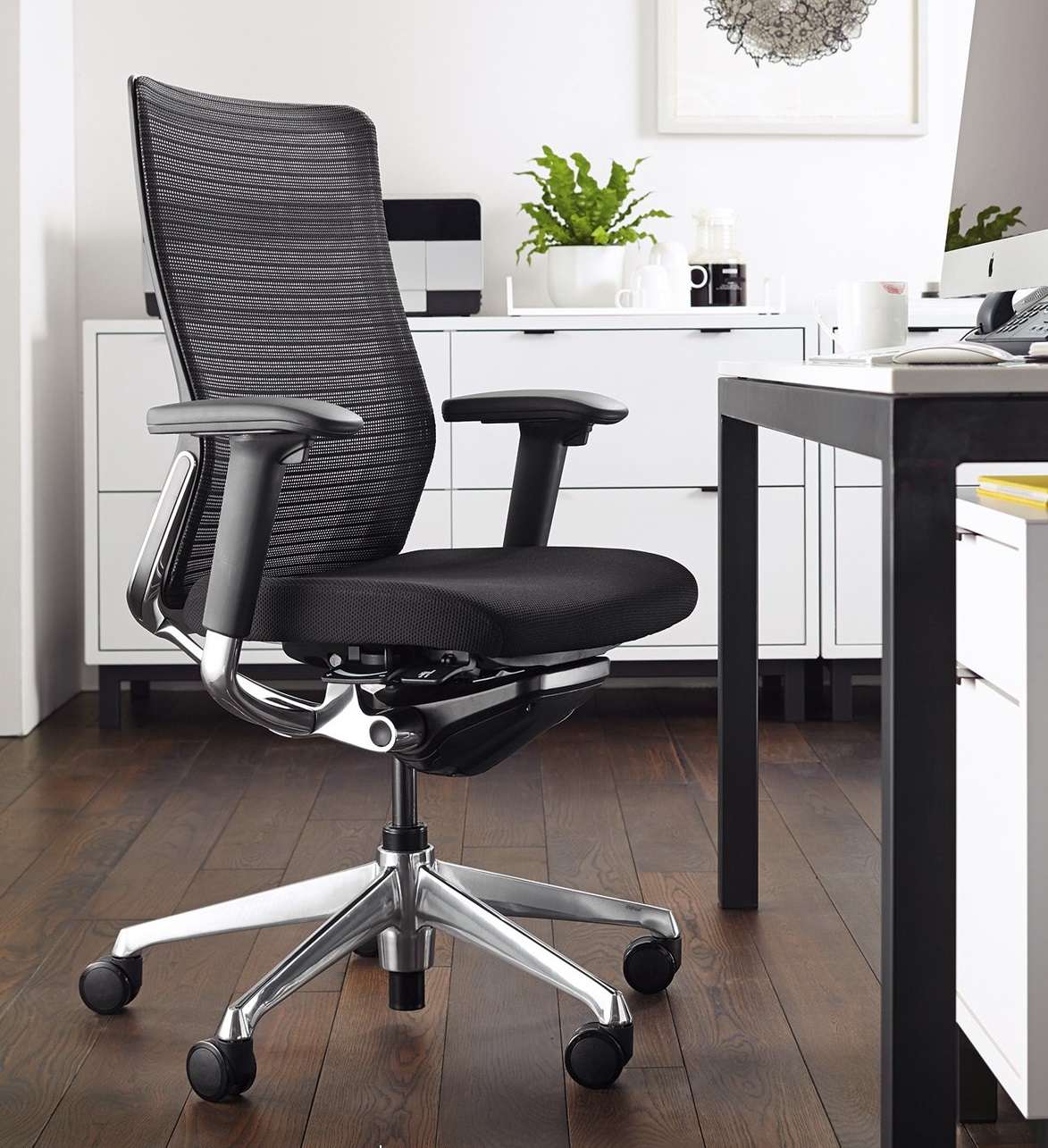 OKAMURA เก้าอี้รุ่น Choral High Back, With Armrest เก้าอี้ทำงาน เก้าอี้ ...