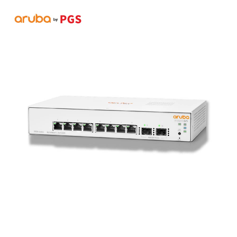 Aruba IOn Switch (สวิตช์) รุ่น 1930 8G 2SFP (8x10/100/1000, 2 SFP ...