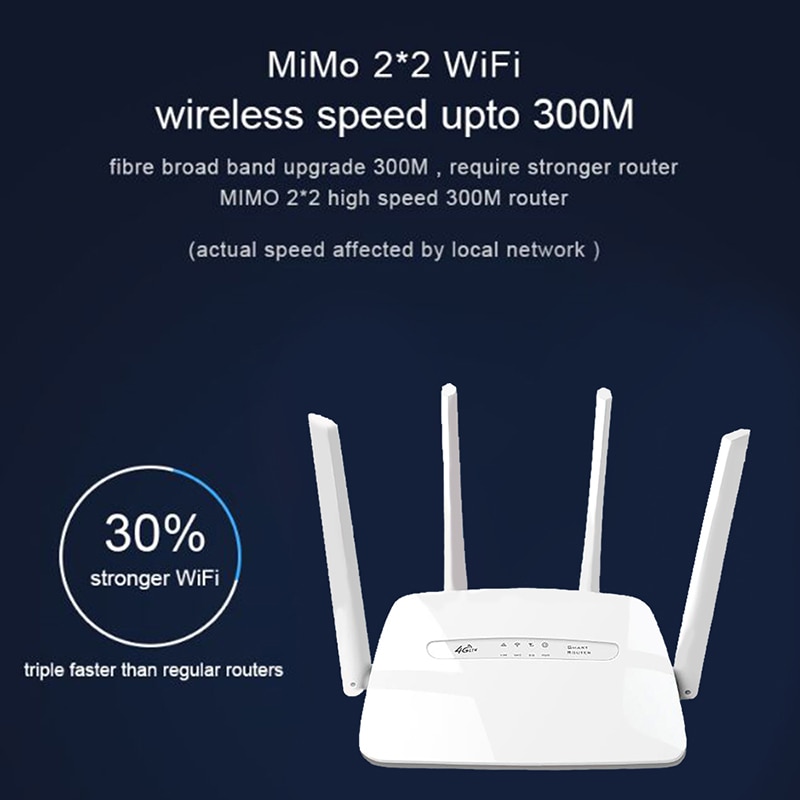 เราเตอร์ Wifi 4G LTE ตัวปล่อยwifi ซิม Wifi Router Unlimited Data ...