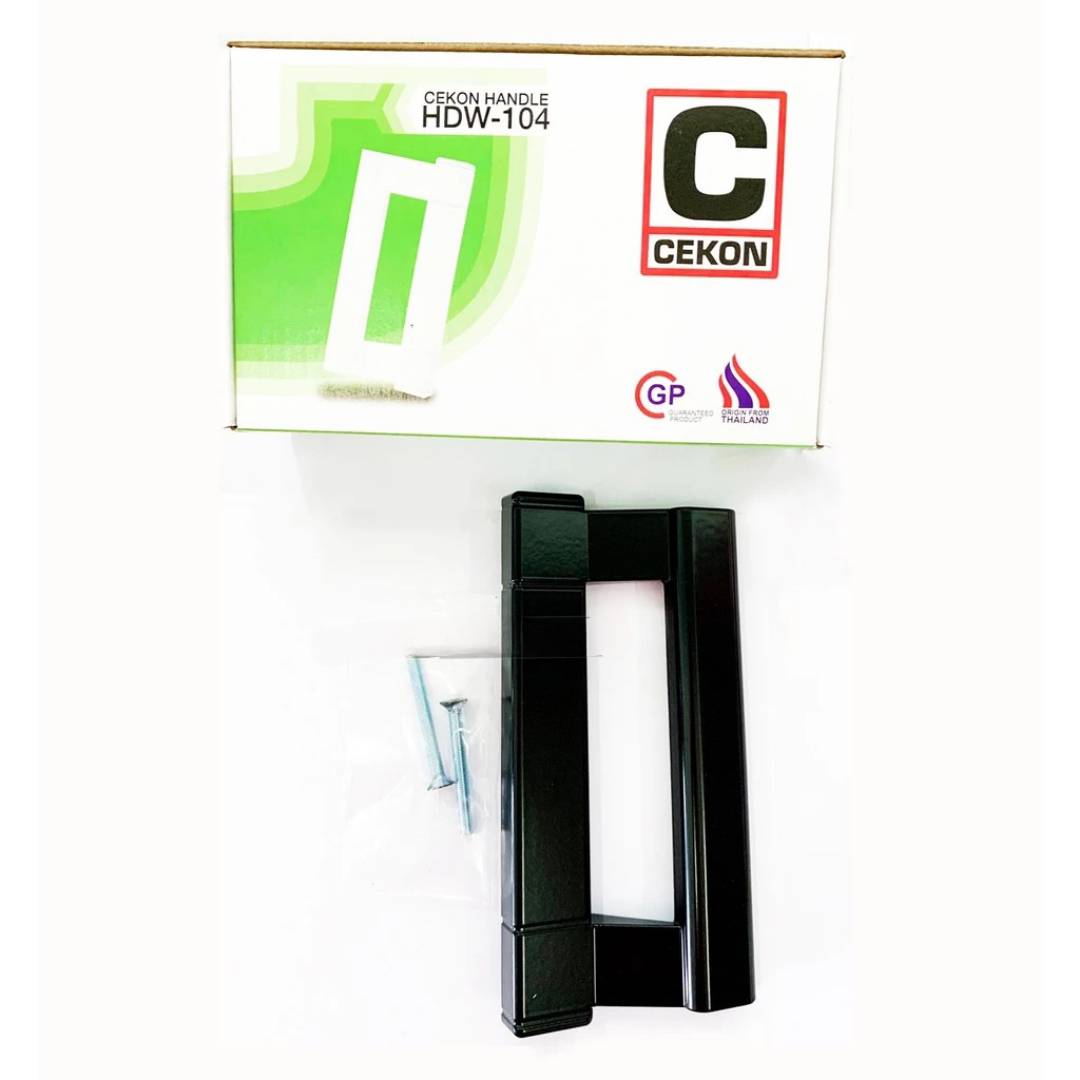 มือจับประตูบานเลื่อน Cekon มี 2 สี ดำ , อบขาว (ของแท้รับประกัน 1 ปี) | Lazada.co.th