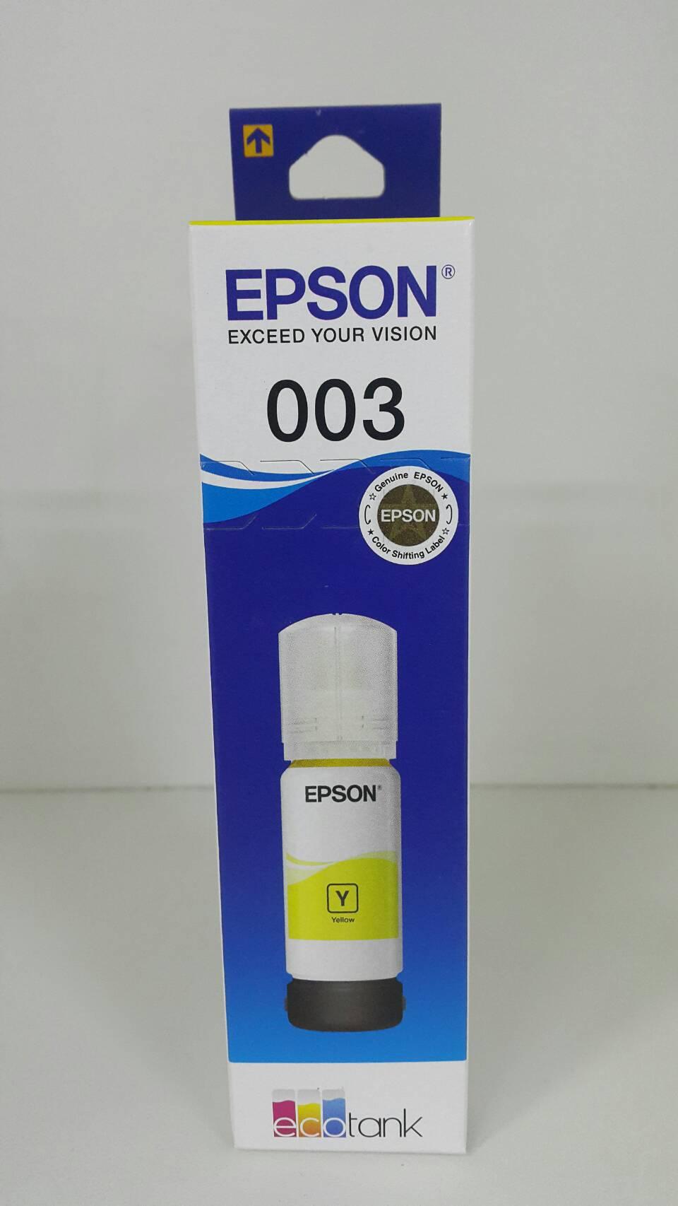 INK EPSON 003 Yellow (C13T00V400) 65ml For L1110,L3100,L3101,L3110 ...