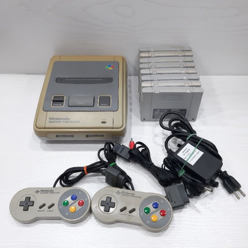 เครื่อง SFC Super Famicom ของแท้จากประเทศญี่ปุ่น จัดชุด พร้อมเล่น ไฟไทย ...