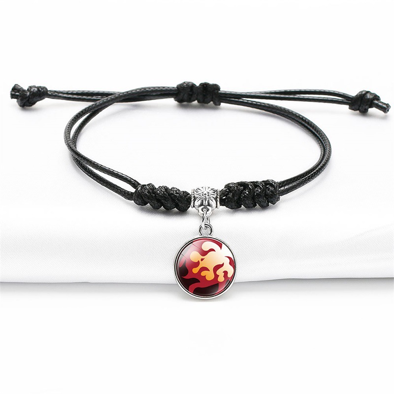 [LXYH- COSER KING] 1Pcs สร้อยข้อมือ Demon Slayer Kimetsu No Yaiba ...