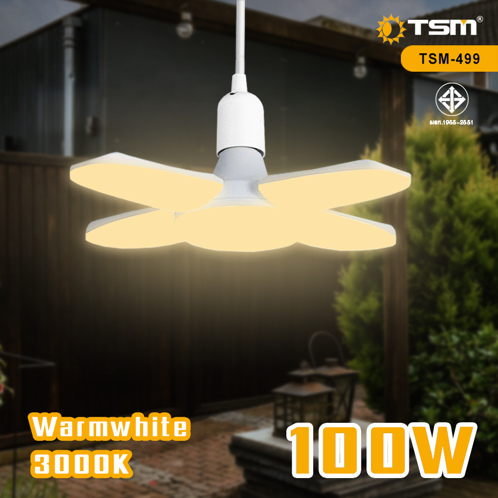 TSM รุ่น TSM-499TSM-499WW หลอดไฟ LED ทรงใบพัด 41 100W ขั้วE27 LED Bulb ...
