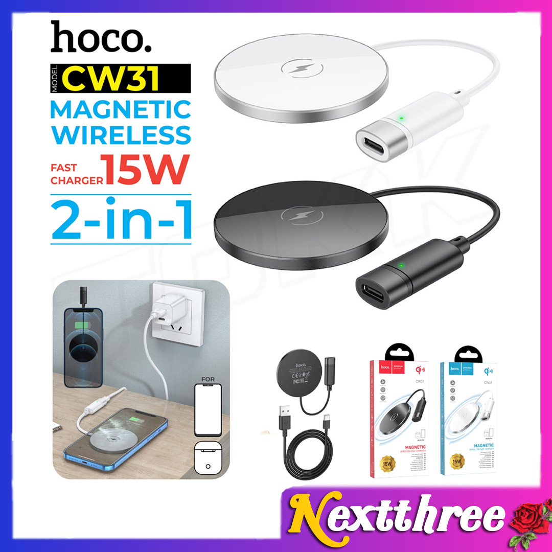 Hoco CQ1 3in1 Magnetic Wireless Fast Charger แท่นชาร์จ 3IN1 มือถือ ...