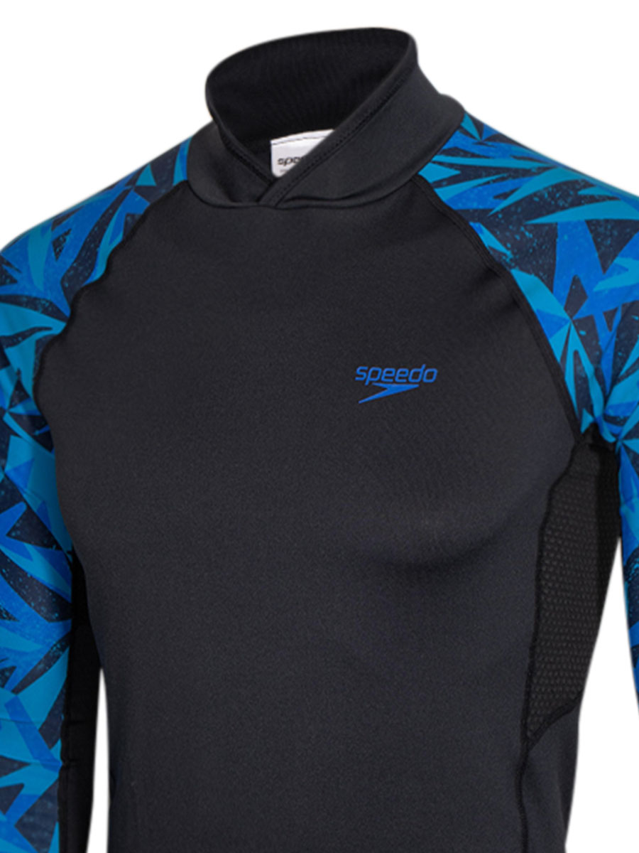 SPEEDO Deluxe Long Sleeves Breathable เสื้อรัชการ์ดผู้ชาย - Supersports ...