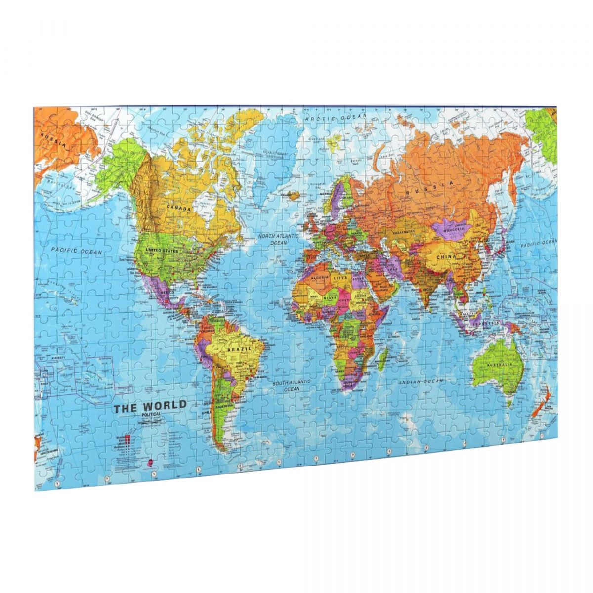 World Map 500 Pieces Wooden Jigsaw Puzzle Adult Educational Puzzles For ...