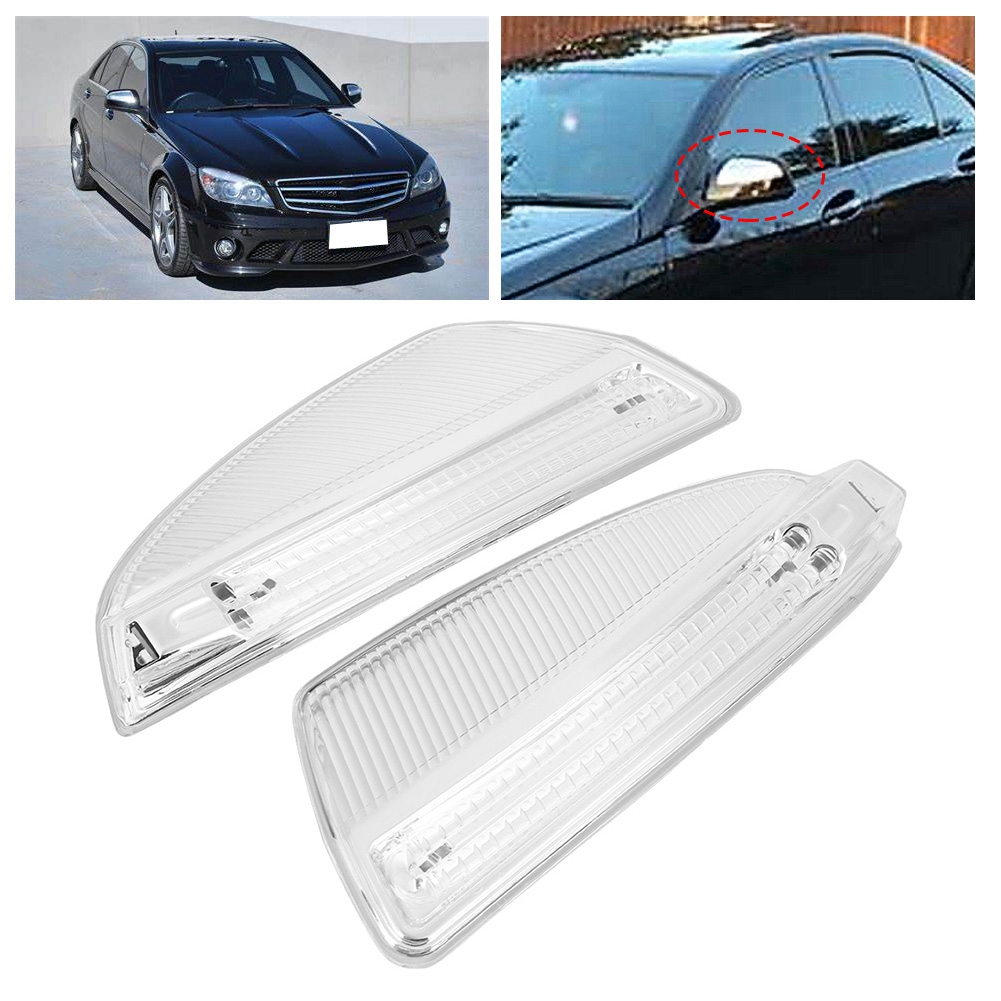 Side Mirror Turn Signal Light Fit for Mercedes-Benz C-Class C250 C300 a ...