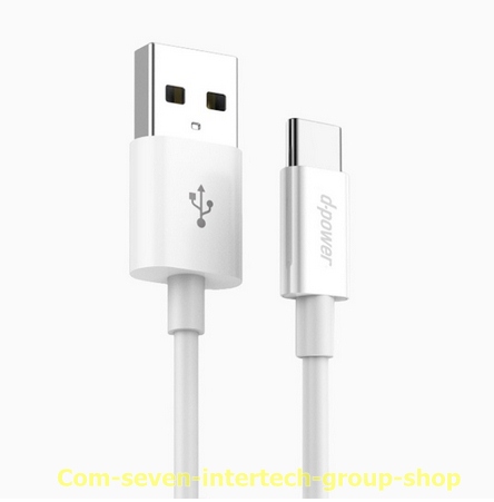 สายชาร์จ d-power 5A Super fast cable รุ่น U-28C / 65W For TYPE-C สายชาร์จเร็ว 5A รองรับ Samsung ...