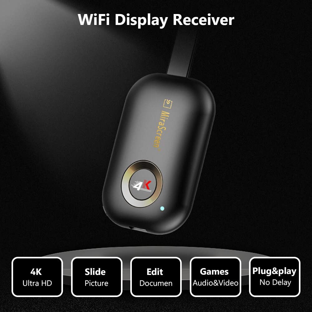 Anycast M9 Plus Wireless Display HDMI Dongle Receiver Adapter ...