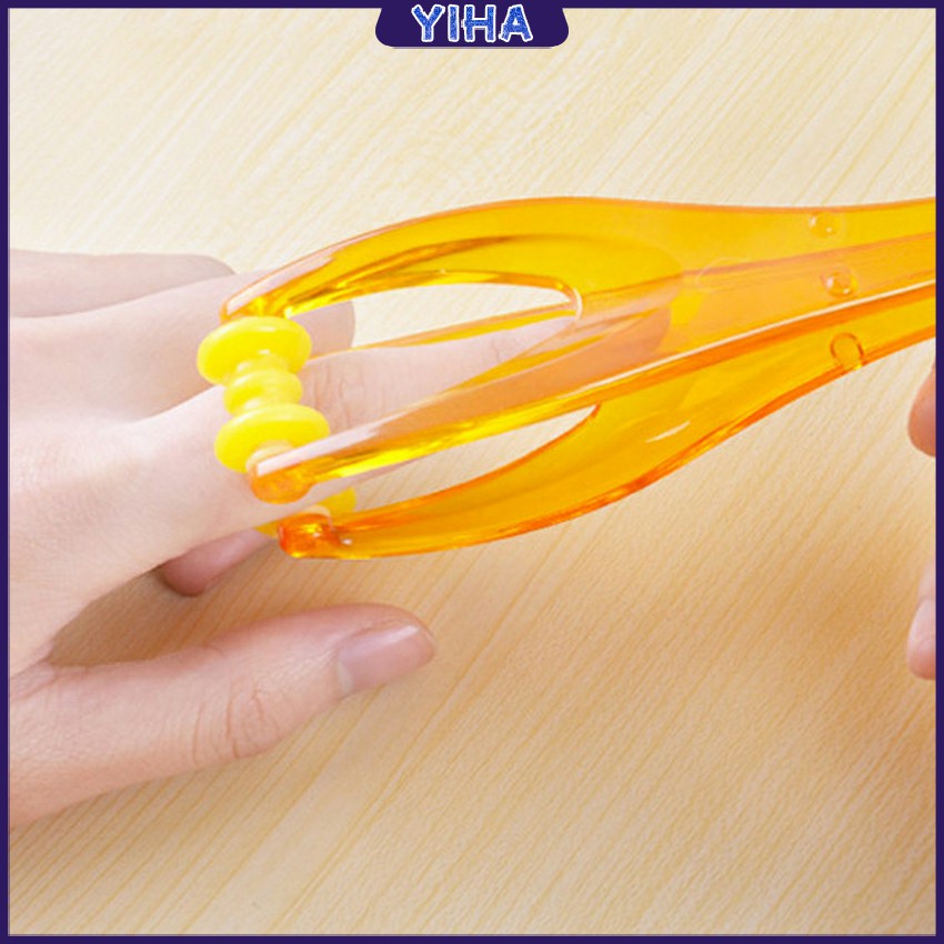 Yiha เครื่องนวดนิ้ว ข้อต่อมือ แบบลูกกลิ้ง ที่หนีบนวดมือ แบบพกพา Rolling ...