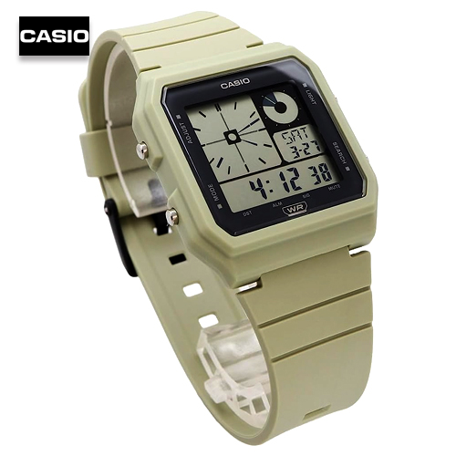Velashop นาฬิกาข้อมือผู้หญิงคาสิโอ ดิจิตอล Casio Standard Digital สายเรซิ่น รุ่น LF-20W-3ADF LF ...