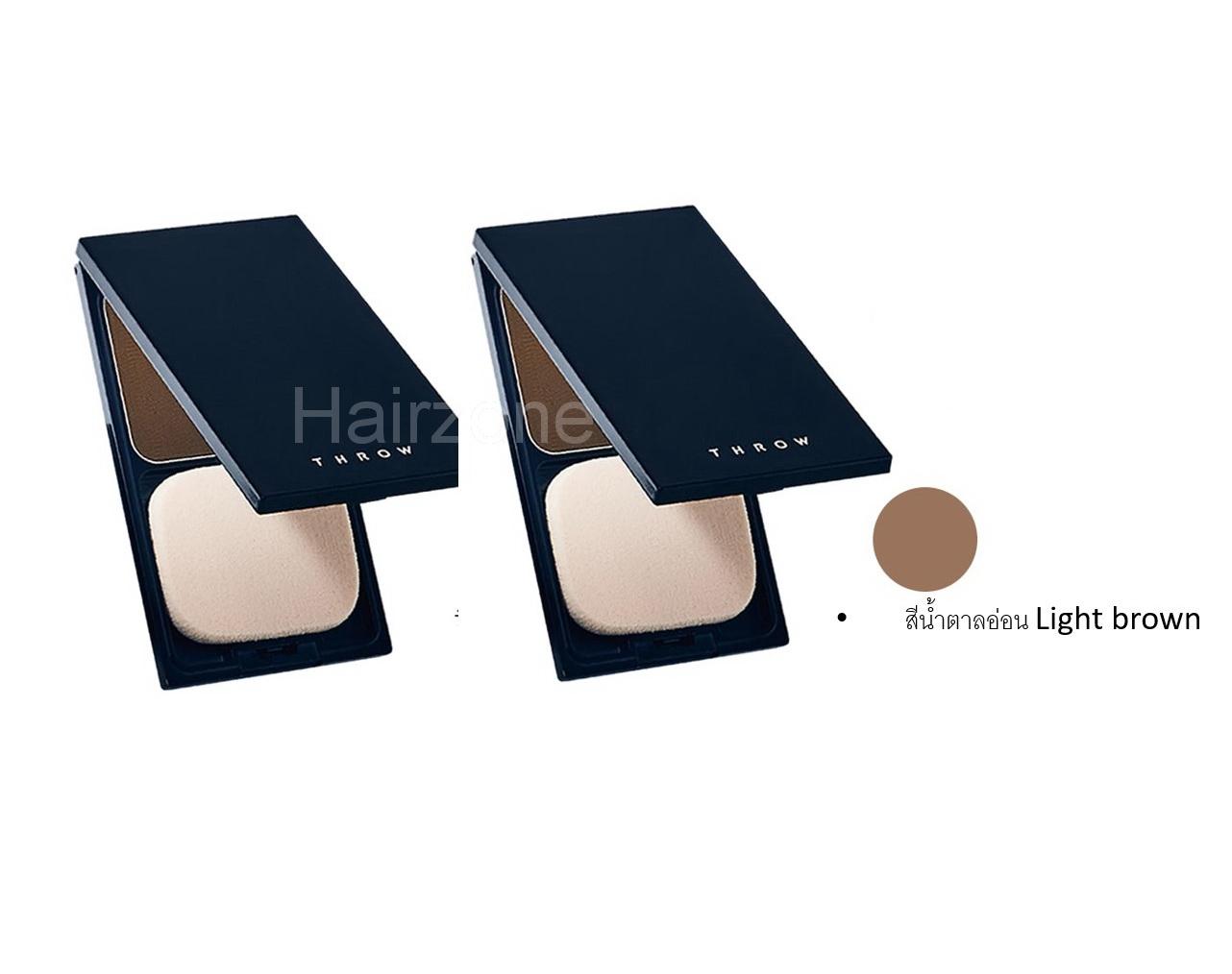 THROW hair color concealer 11g x 2 ตลับ สีน้ำตาล japan ผลิตภัณฑ์ชนิด ...