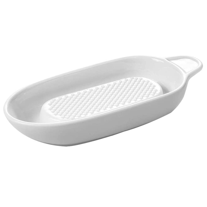 Porcelain Grater Plate for Ginger, Garlic and Onion for Kitchen, for ...