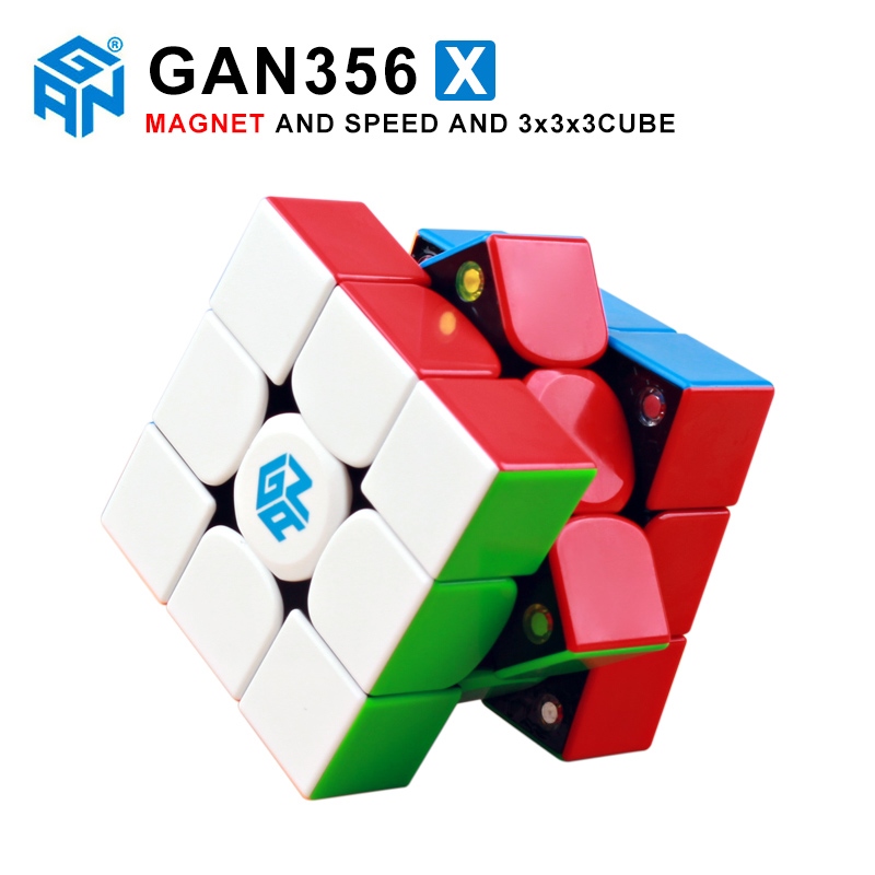 GAN 356 X S Magnetic Speed Gan Cube 3x3 Professional Stickerless Magic ...