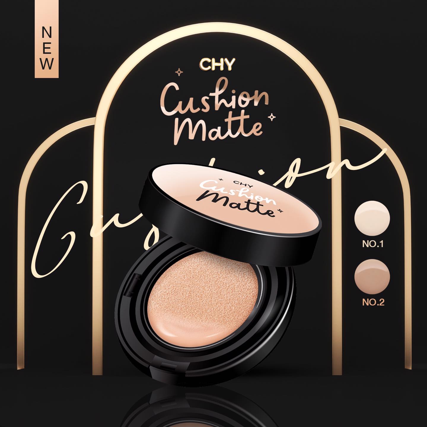 คุชชั่นChy [1 ตลับ] [เบอร์ 1] CHY CUSHION MATTE คุชชั่น โฮยอน - Bella ...