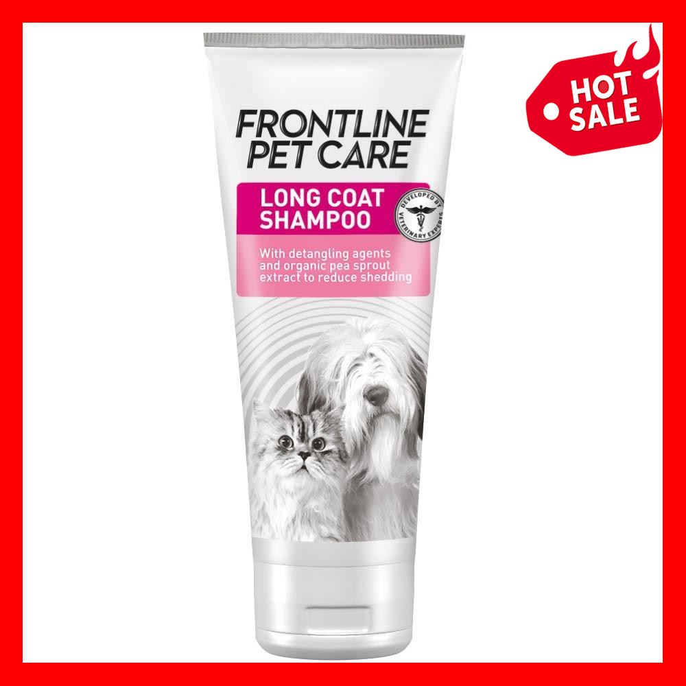 ️ ️ SEAL ️ ️ Frontline Pet Care แชมพูสำหรับสุนัขและแมวขนยาว ขนาด 200ml ...