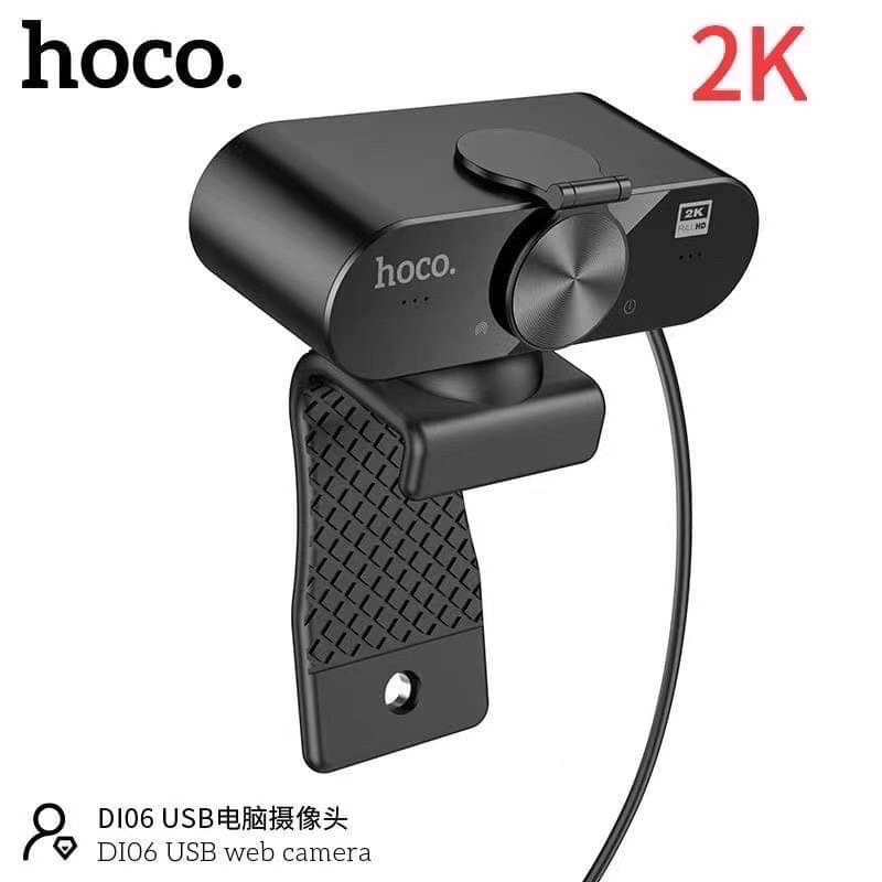 กล้อง Webcam Hoco Di06 1K 2K 2160p แท้100% สำหรับเรียนออนไลน์ ประชุม ...