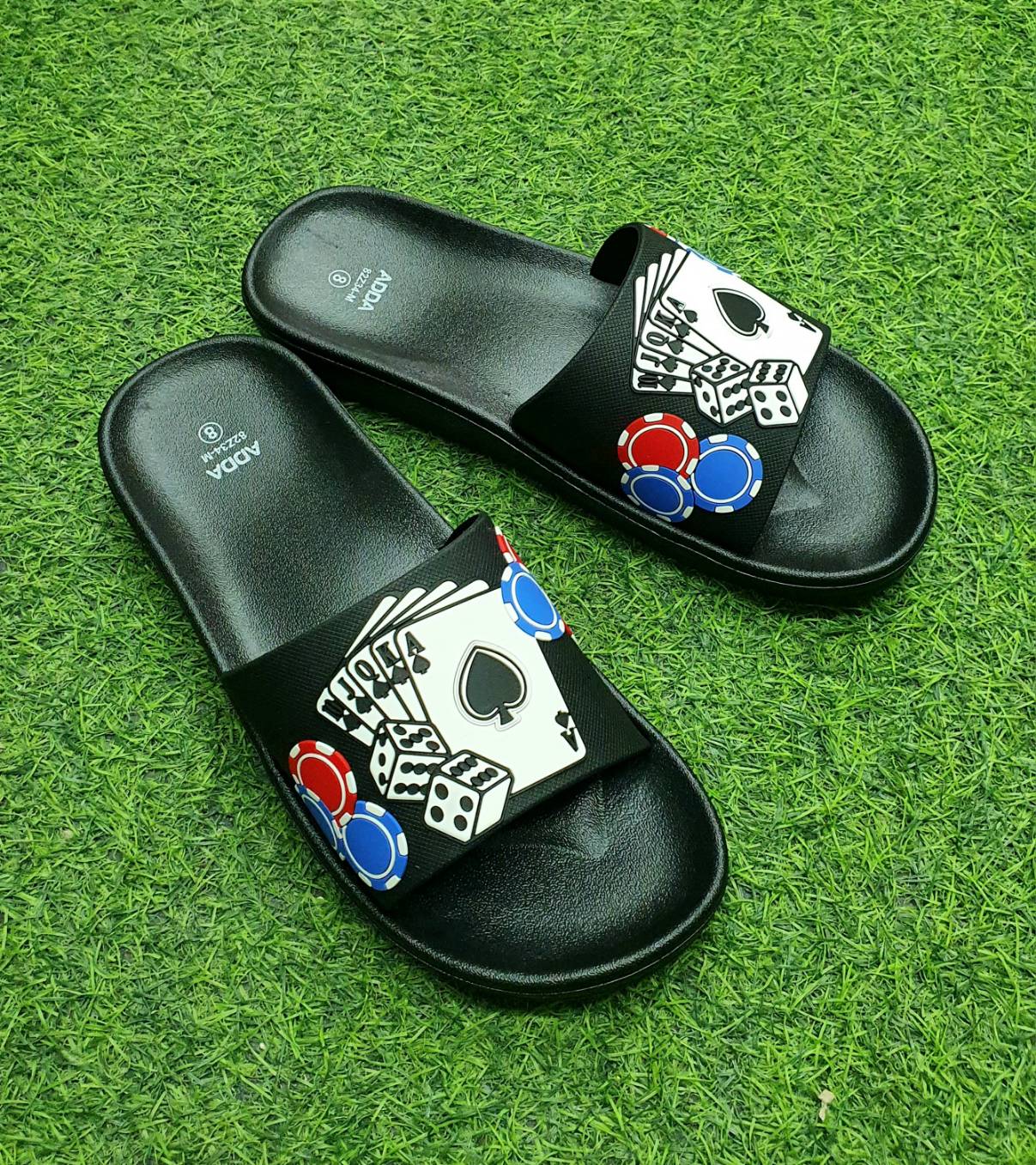 ADDA 82Z34 รองเท้าแบบสวม รองเท้า ยาง เบา แบบลำลอง เบอร์ 7-9 - The TP ...