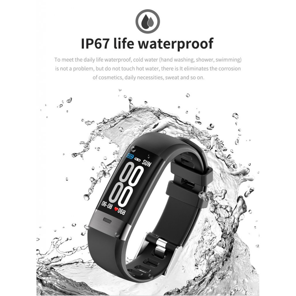 นาฬิกาเพื่อสุขภาพ G36-SMART BRACELET ECG&PPG - BoyzIIMen - ThaiPick
