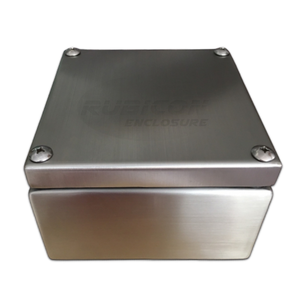 Junction Box Stainless RJ-02 Size: W200 x H200 x D100 mm. กล่องสแตนเลส ...