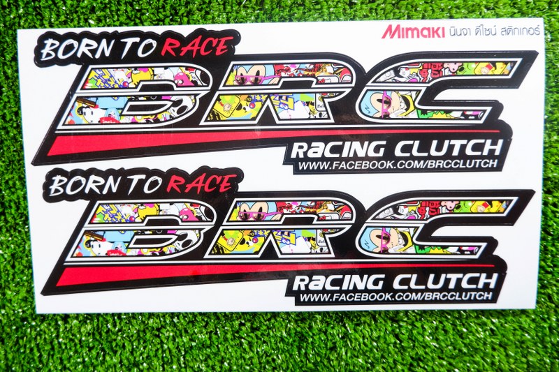 สติ๊กเกอร์ Sticker สำหรับติดรถยนต์แต่งรถยนต์ BRC สติ๊กเกอร์ Sticker ...