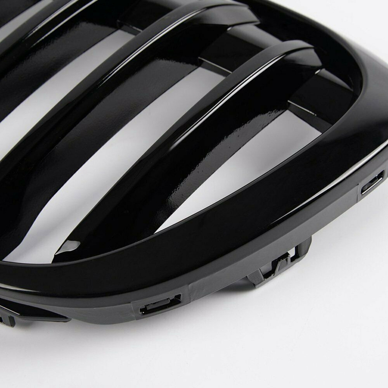 Gloss Black Front Bumper Kidney Grill Grilles for BMW X1 F48 F49 2016 ...