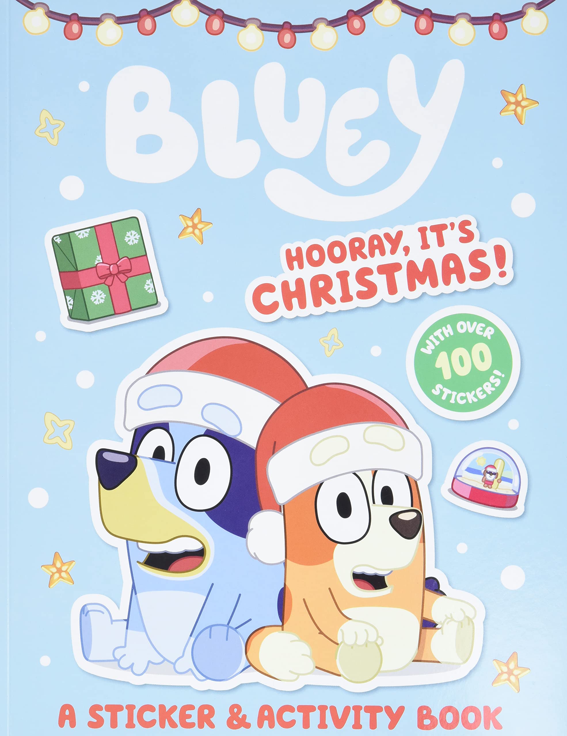 Hooray, It's Christmas! : Sticker & Activity Book (Bluey) [Paperback ...