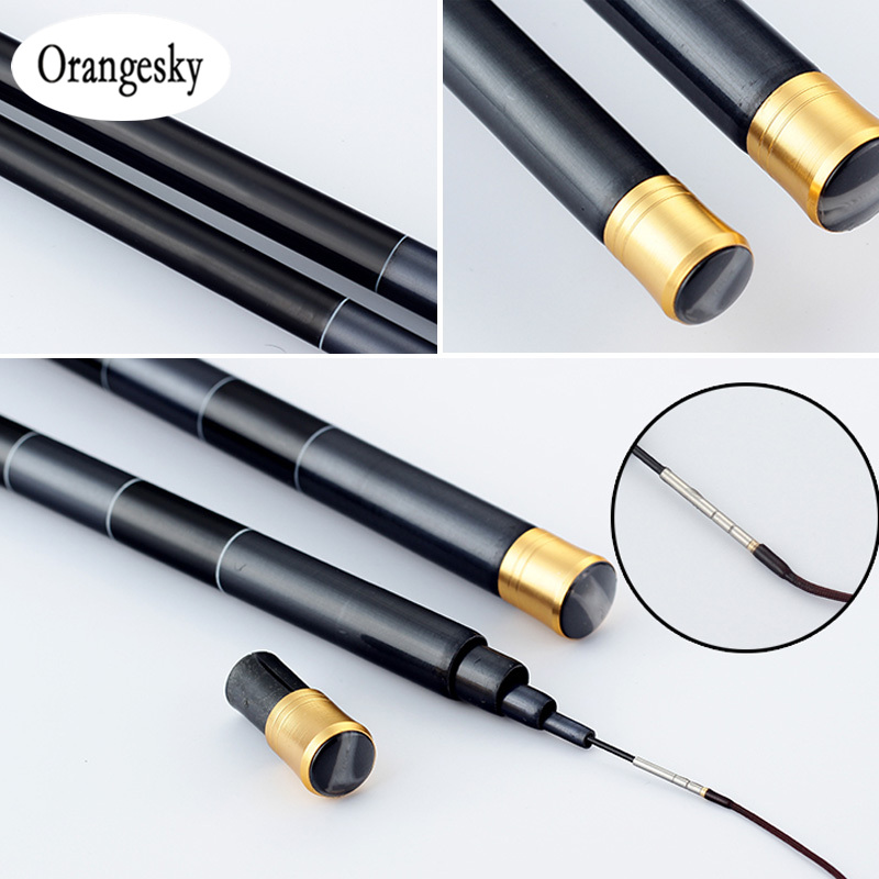Orangesky Telescopic Carbon Fiber Super Hard Ultra Light Carp Fishing ...