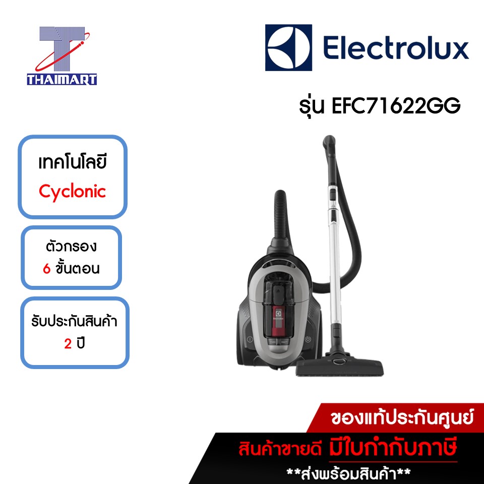 ELECTROLUX เครื่องดูดฝุ่น 2000 วัตต์ รุ่น EC41-2DB - Sinsiam Plus ...