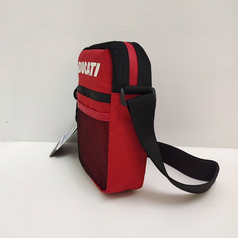 DUCATI Sling bag Size 16x21x6 cm. กระเป๋าสะพายข้าง DCT49 078 สีแดง ...