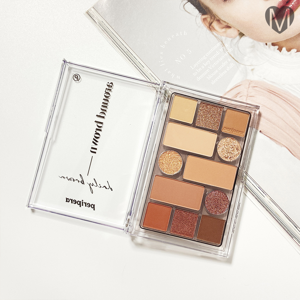 Peripera All Take Mood Technique Palette - 01 Around Brown - The ...