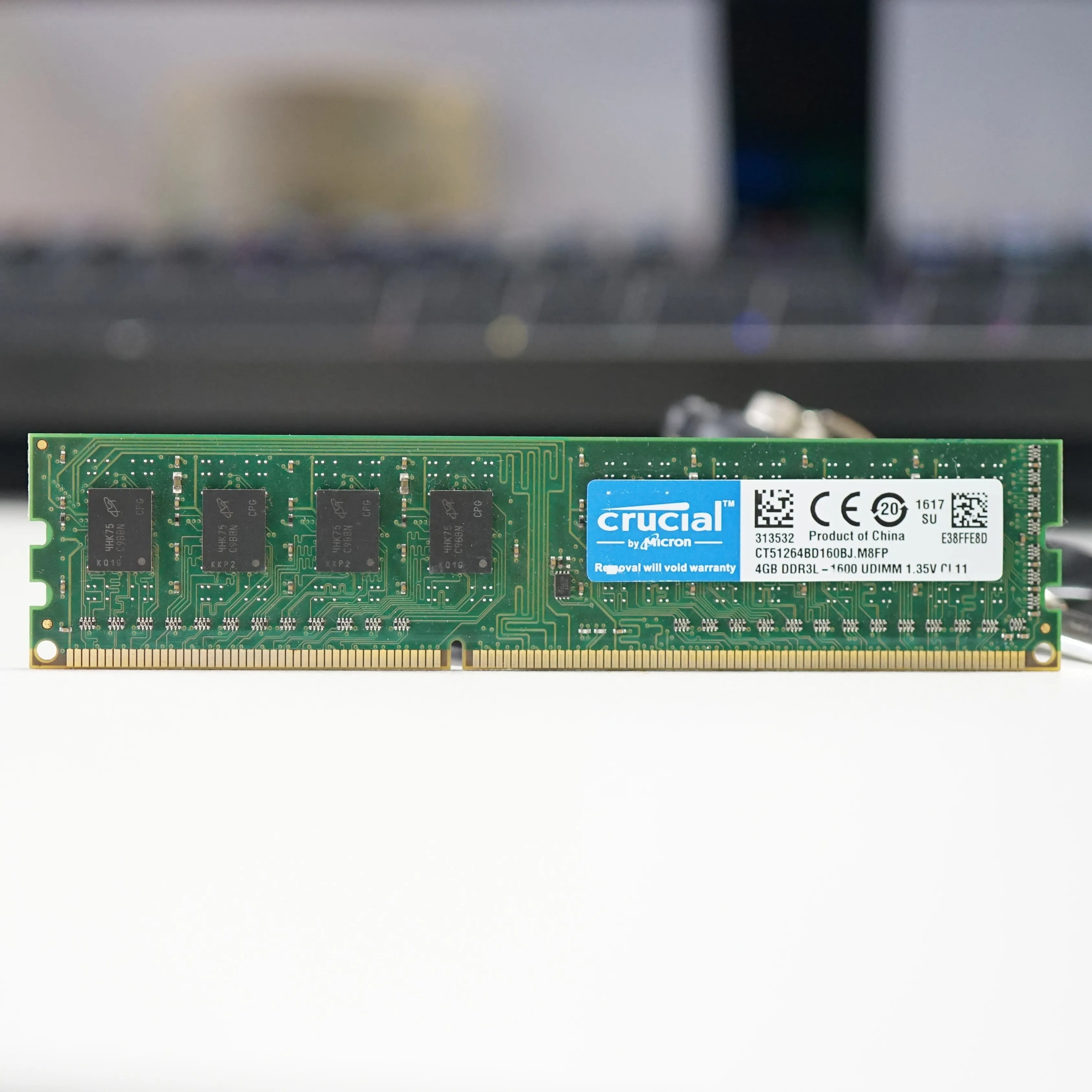จัดส่งในกทม.24ชมCrucial DDR4 RAM 4GB8GB16GB 240026663200MHZ เดสก์ท็อป ...