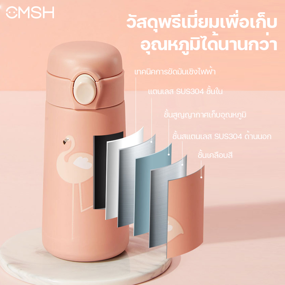 TKK Thailand Shop แก้วน้ำเด็ก แก้วน้ำเก็บอุณ 420ml กระบอกน้ำเก็บความเย็น 530ml แก้วเก็บเย็น ขวด ...