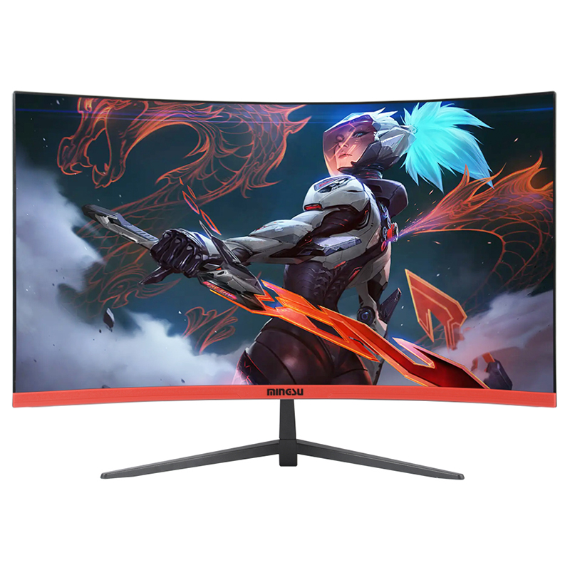 MINGSU 27 นิ้ว 2K 75HZ 165HZ IPS เกมหน้าจอขนาดใหญ่จอ LCD คอมพิวเตอร์ ...