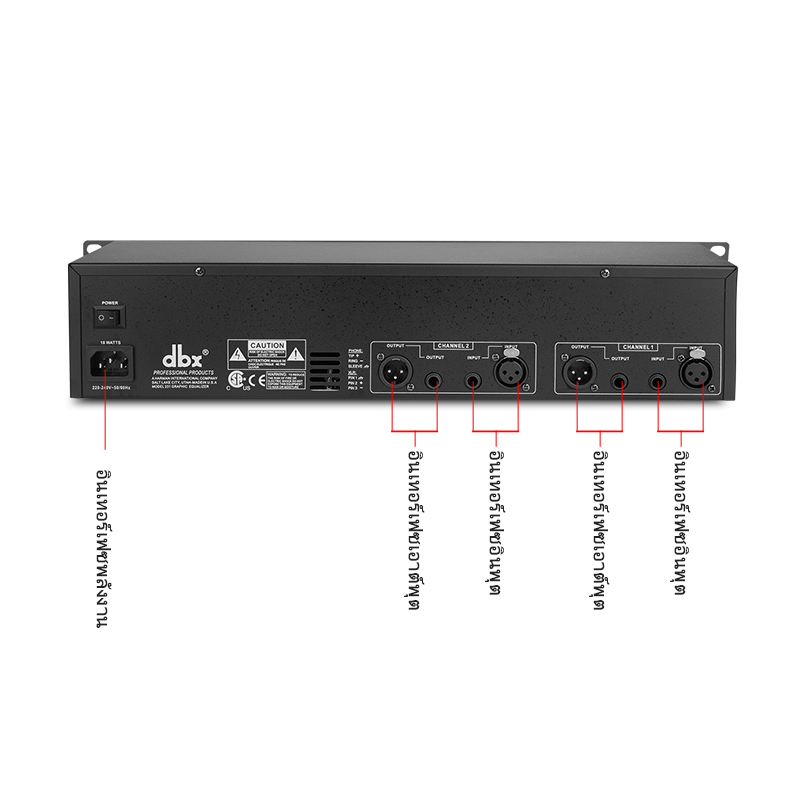 DBX EQ 231 Equalizer อีควอไลเซอร์ Sound Best รุ่น มืออาชีพอีควอไลเซอร์จูนเวที KTVเสียงก้อ คู่31 ...