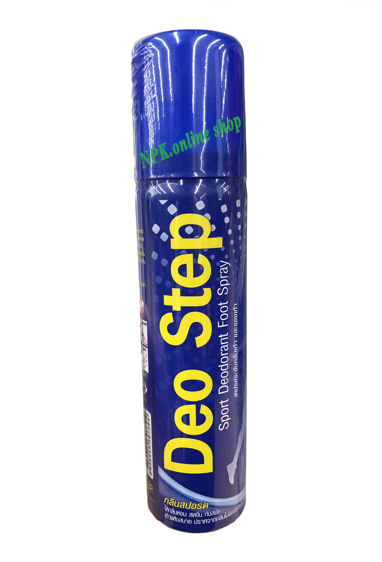 สเปรย์ระงับกลิ่นเท้าและรองเท้า Deo step ขนาด60 มล. กลิ่นสปอร์ต | Lazada ...
