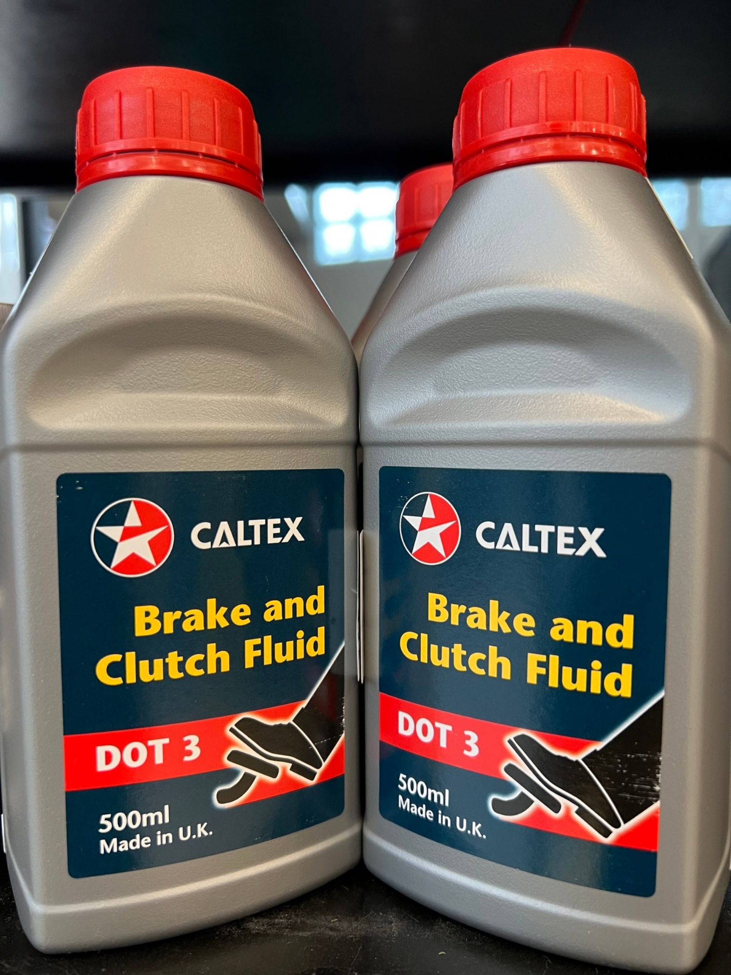 DOT3 Brake Caltex น้ำมันเบรคคาลเท็กซ์ ดอท3 ขนาด0.5ลิตร - ซิงโกไนน์ ...