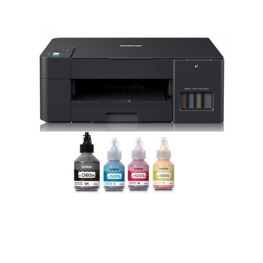 Brother DCP-T220 ปริ้น/สแกน/ถ่ายเอกสาร**เครื่องใหม่พร้อมหมึกแท้ 1 ชุด ...