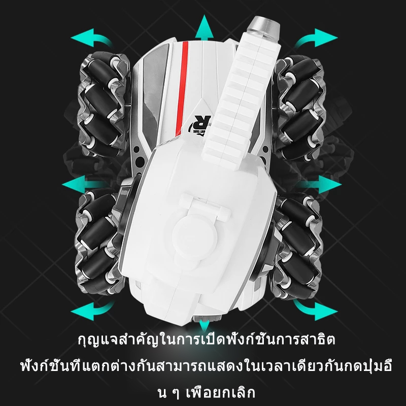 ของเล่นเด็กรถถัง รถควบคุมระยะไกล สามารถระเบิดน้ำระเบิดได้ Mech Four ...