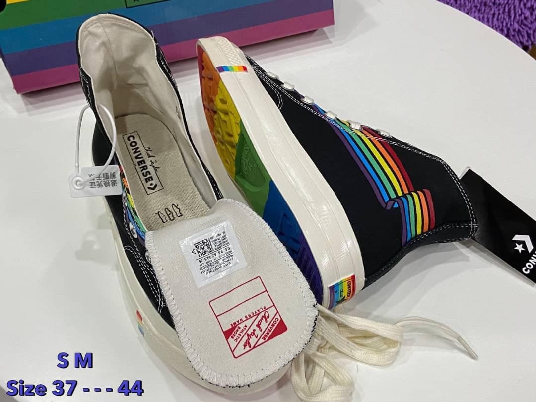 รองเท้าหุ้มข้อ Converse Chuck Taylor All-Star Rainbowใส่ยังไงให้ดูโปร ...