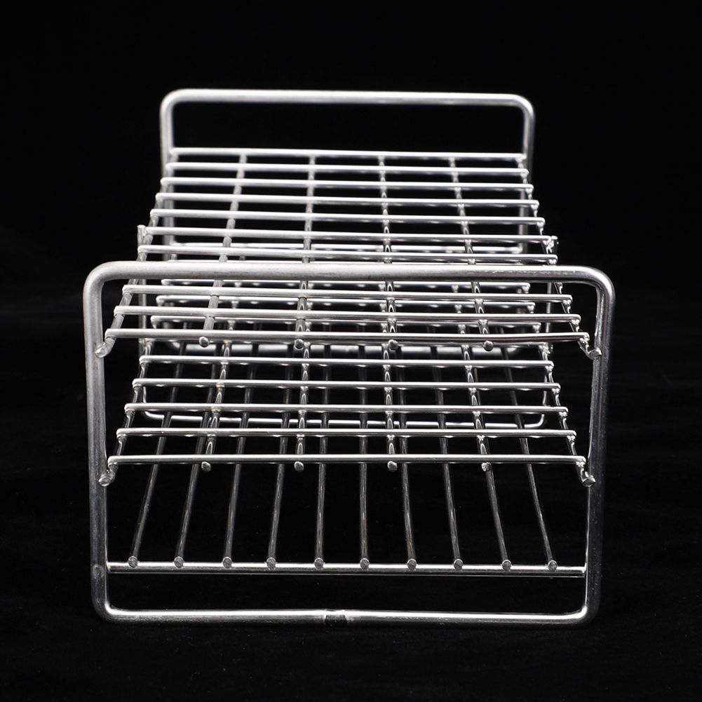 Metal 3 Layers Lab Test Tube Rack Holder Pipe Stand 50Holes Medical ...