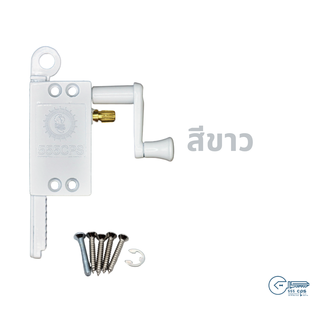 มือหมุน บานเกล็ด กล่องหนา เฟืองเหล็ก กล้าชุบแข็ง ไม่ขึ้นสนิม แข็งแรง ...