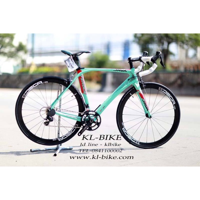 จักรยานเสือหมอบ JAVA รุ่น Feroce ลาย Pacific limited (ตัวถังคาร์บอน , ชุดเกียร์ Shimano 105 ...