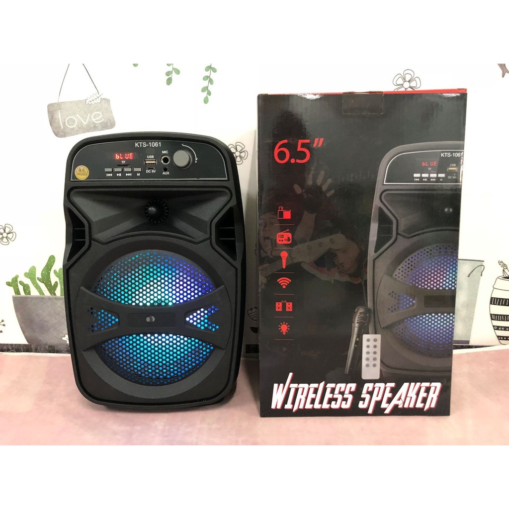 KTS-1061ลำโพงบลูทูธ ลำโพงแบบตู้ใหญ่ขนาดถึง 6.5 นิ้ว รุ่น KTS-1061 เสียง ...