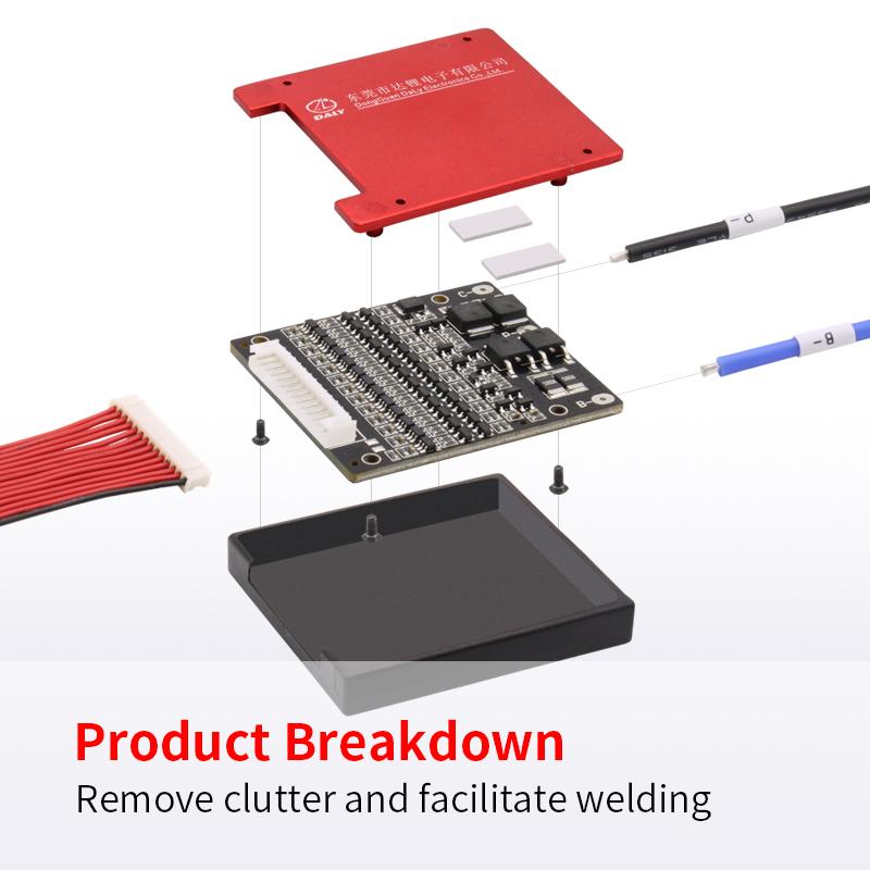 BMS 4S 12V 15A 25A 45A 60A 100A สำหรับแบตเตอรี่ลิเธียมฟอสเฟต Lithium ...