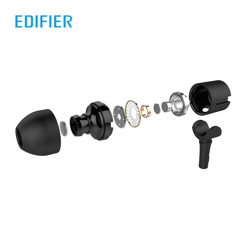 Edifier P205 in-ear Earphone Build-in Mic Bass พร้อมไมโครโฟนและระบบ ...